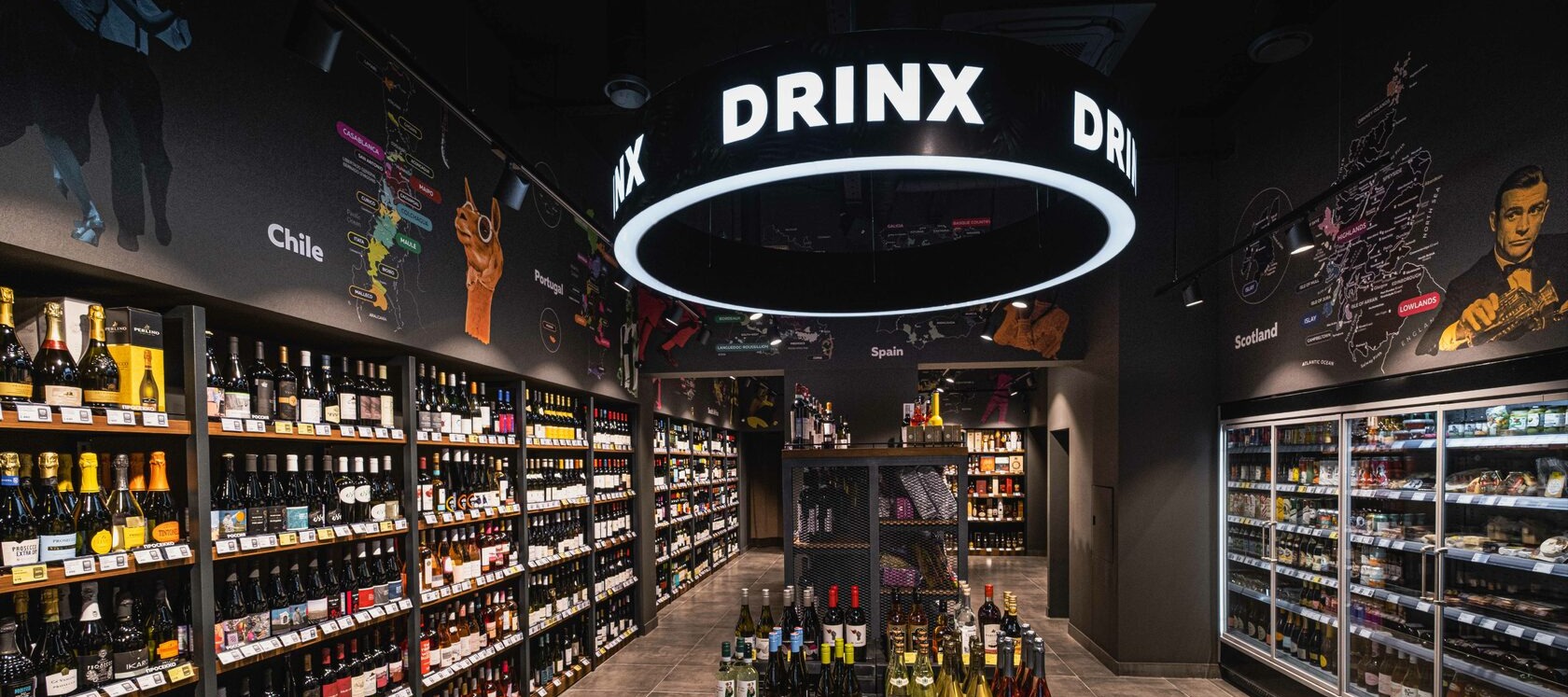 Сеть винотек Drinx запустила франшизу